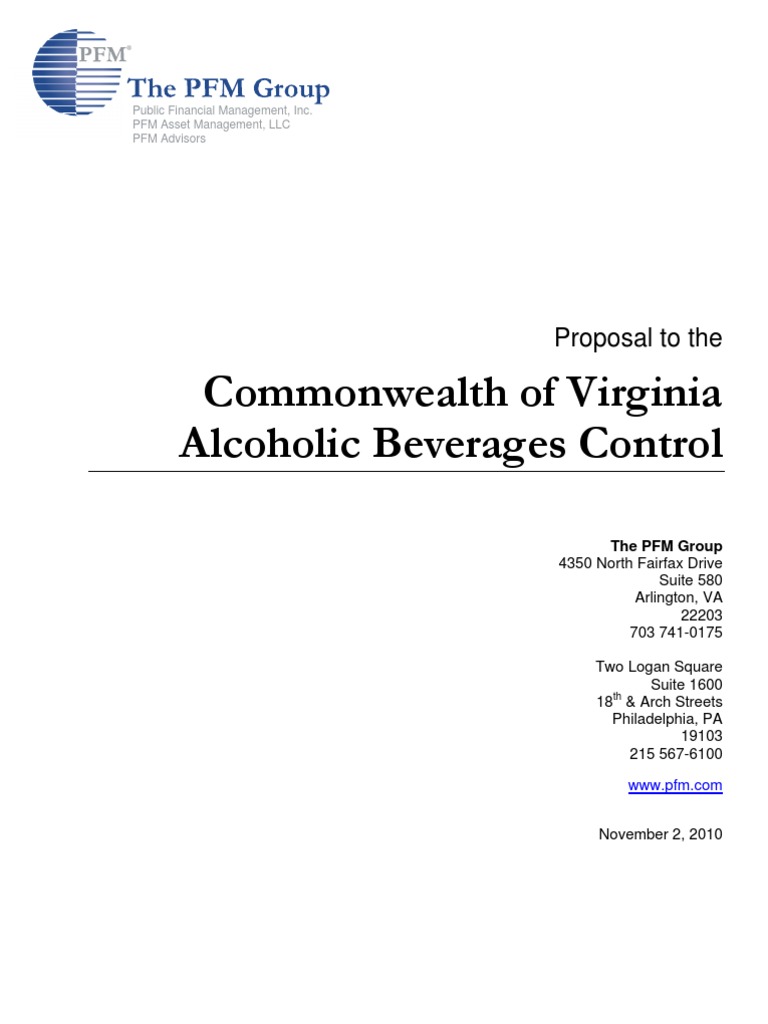 VA Proposal 11-2-10 Clean Final FINAL | PDF | Retail | Virginia