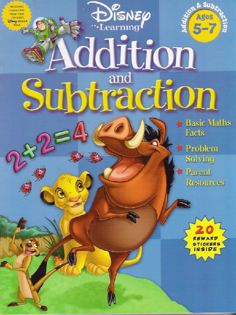 Disney - Addition and Subtraction | PDF