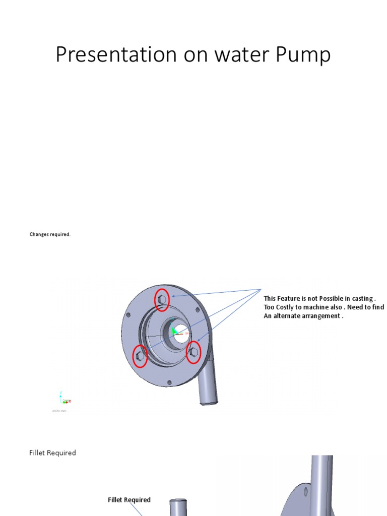 Water Pump Modifications | PDF