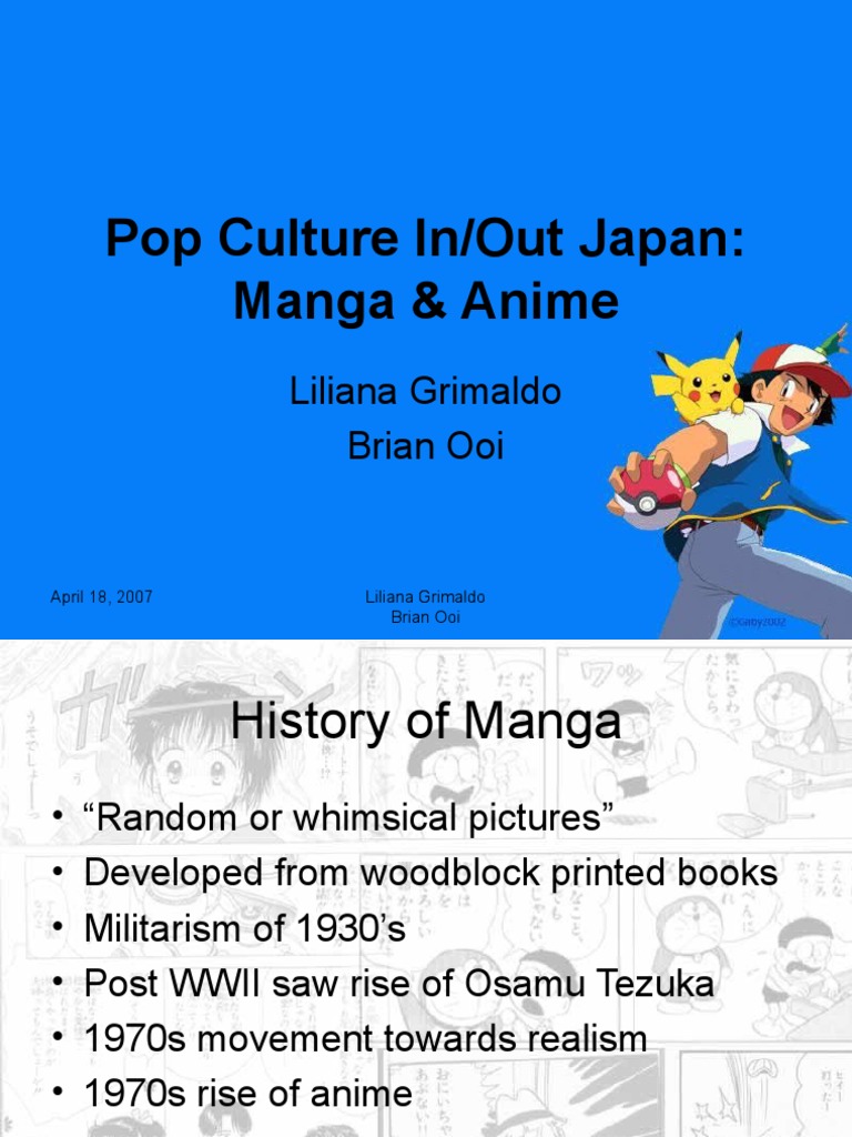 Powerpoint | PDF | Anime | Shōnen Manga