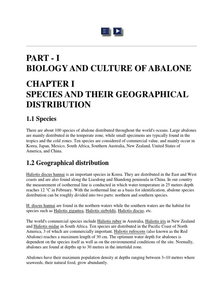 Abalone | PDF | Spawn (Biology) | Egg