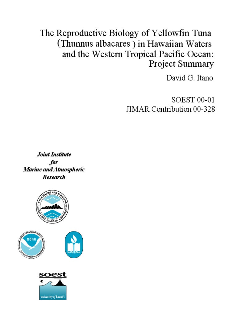 Yellow Fin Tuna | PDF | Tuna | Fish