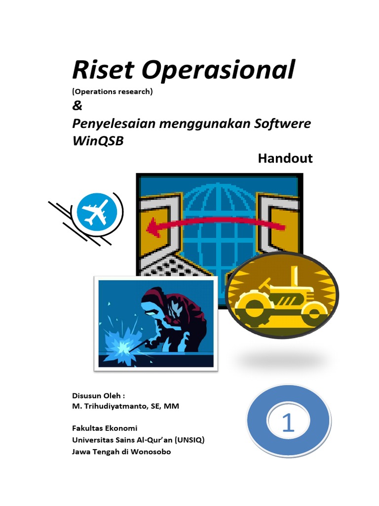 Riset Operasional Operations Research An PDF | PDF
