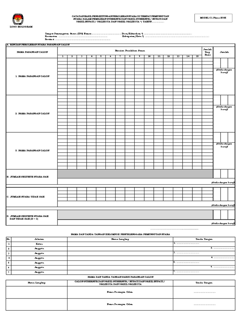 FIX MODEL C1.Plano-KWK | PDF