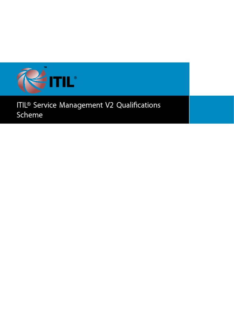 Itil v2 Qualification | PDF | Itil | It Service Management