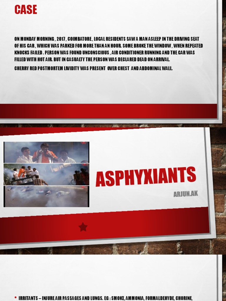 Asphyxiants | PDF | Chemical Warfare | Smoke