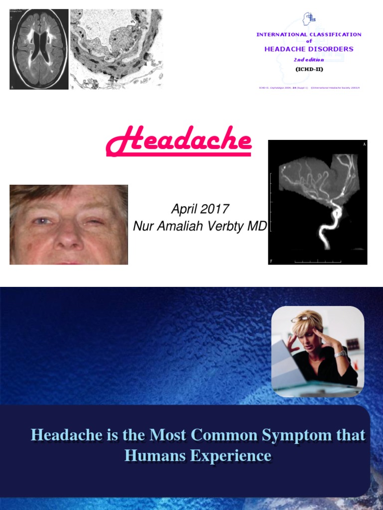 Sefalgia, IDI 15 APR 2017-4 | PDF | Headache | Cerebrospinal Fluid