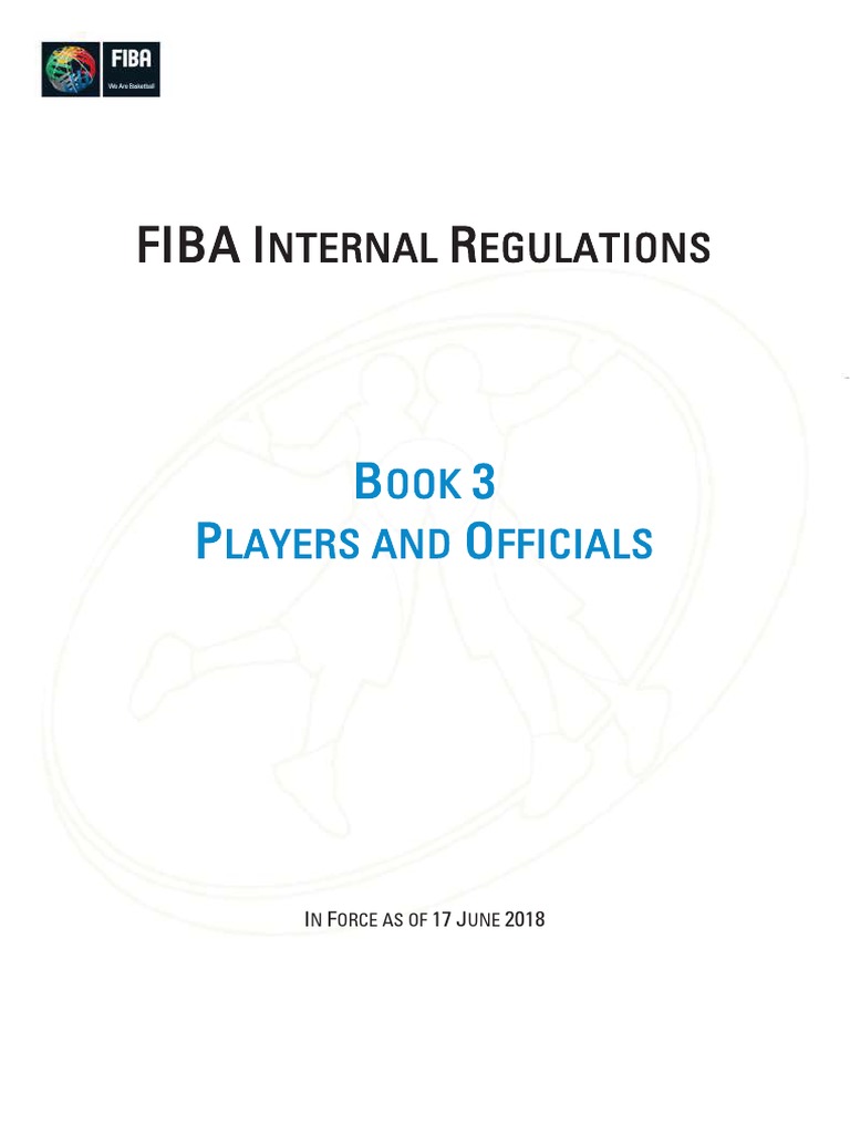 FIBA Internal Regulations - Book 3 | PDF | Government Information | Virtue