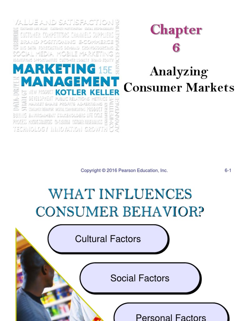 MKT 501 - Kotler - Mm15e - Inppt - 06 | PDF | Consumer Behaviour | Behavior