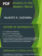 Module 1 - Mathematics in Our World | PDF | Discrete Mathematics | Pattern