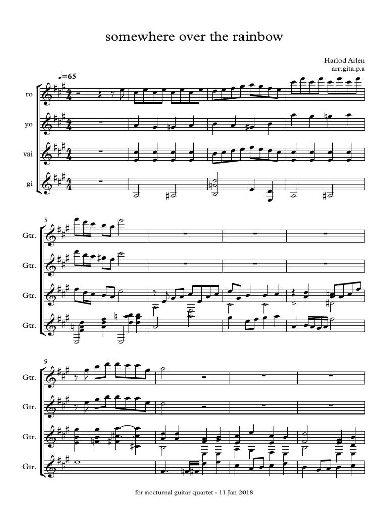 somewhere over the rainbow - score and parts.pdf