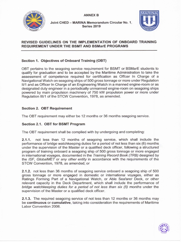 JCMC No. 1 S. 2019 ANNEX B C | PDF