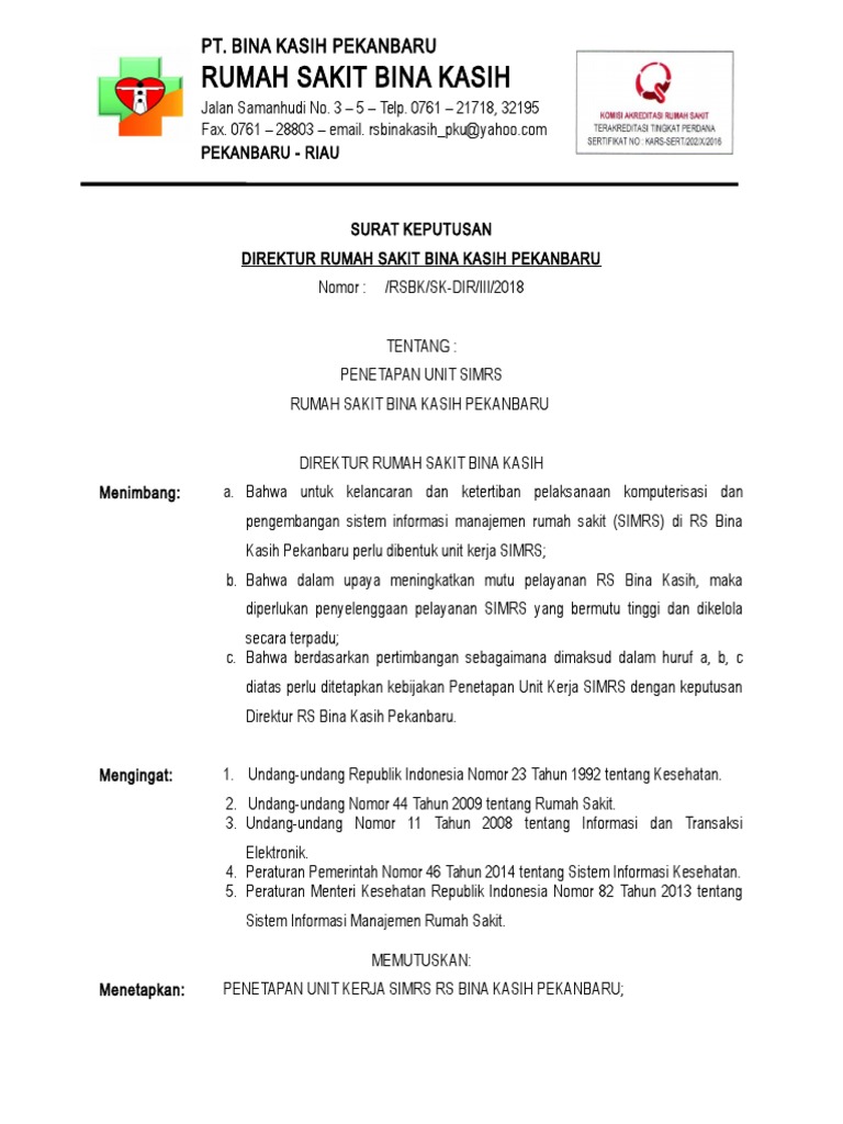 SK Unit Simrs New | PDF