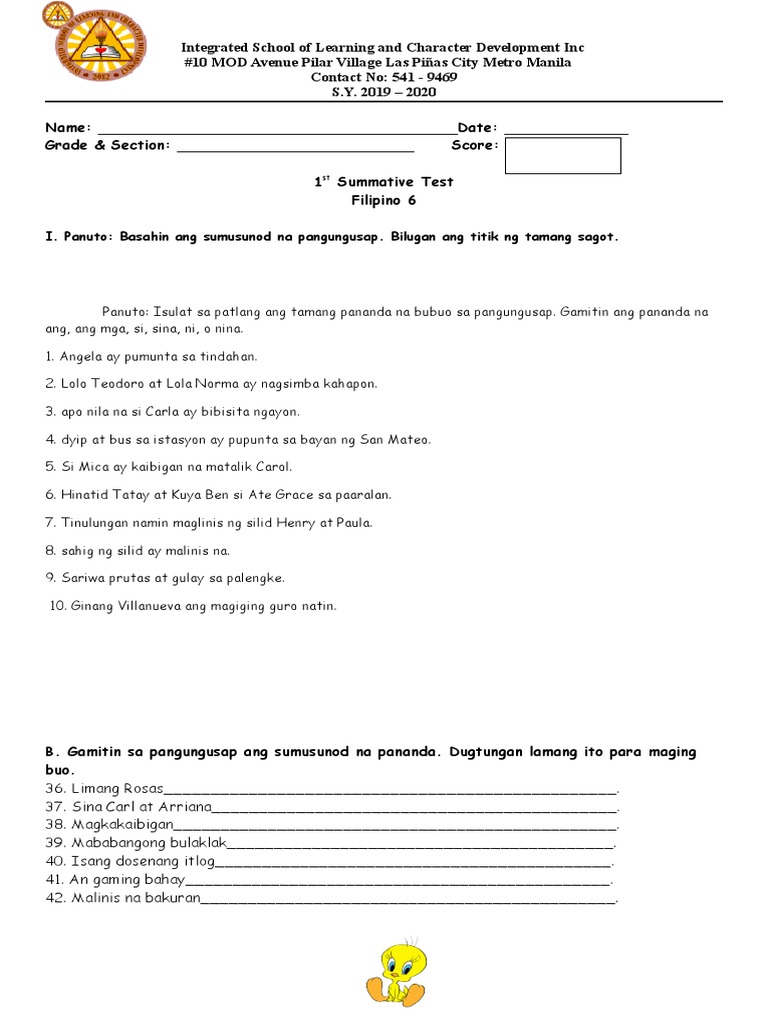 Filipino - 6 | PDF