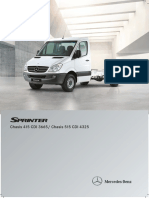 Sprinter 415 CDI: Versatilidad y Eficiencia | PDF | Eje | Direccion