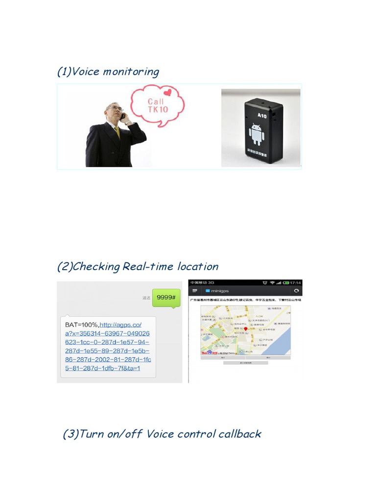 TK10 Quick Use Instruction | PDF