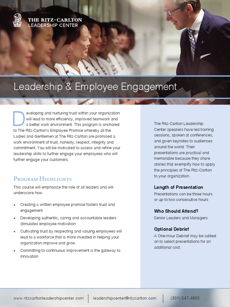 Leadership Employee Engagement | PDF | Leadership | Motivation