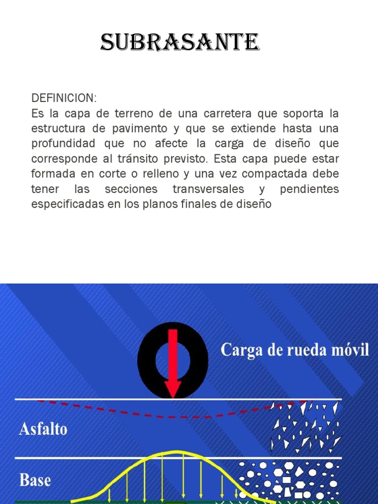 Sub Rasante | PDF | La carretera | Naturaleza