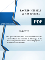 Church Liturgical Objects and Terms 011717 | PDF | Eucharist | Altar