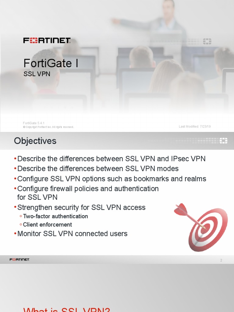 Fortigate I 06 SSL VPN | PDF | Transport Layer Security | Virtual ...
