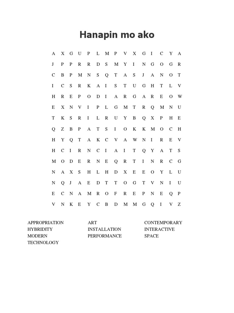 Hanapin Mo Ako | PDF