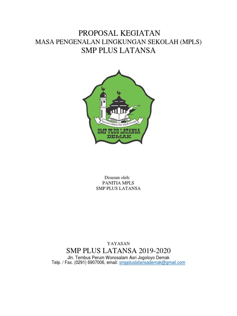 Contoh Proposal Mpls | PDF