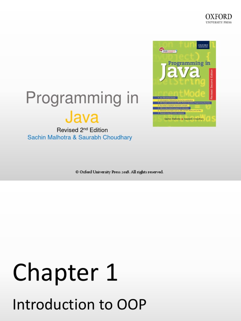 Programming In: Revised 2 Edition | PDF | Object Oriented Programming | Inheritance (Object ...
