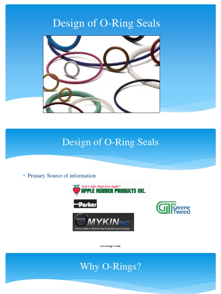 Design of O-Rings For Sealing | PDF | Bearing (Mechanical) | Building ...