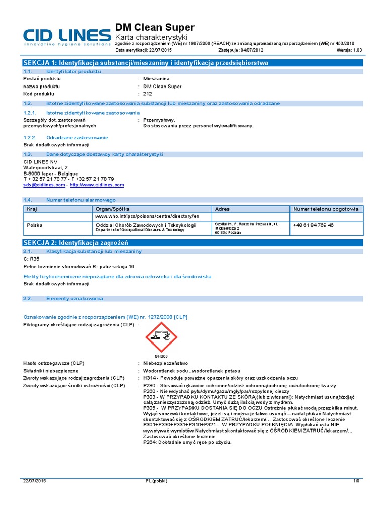 0146 DM Clean Super CLP 22.07.2015 | PDF