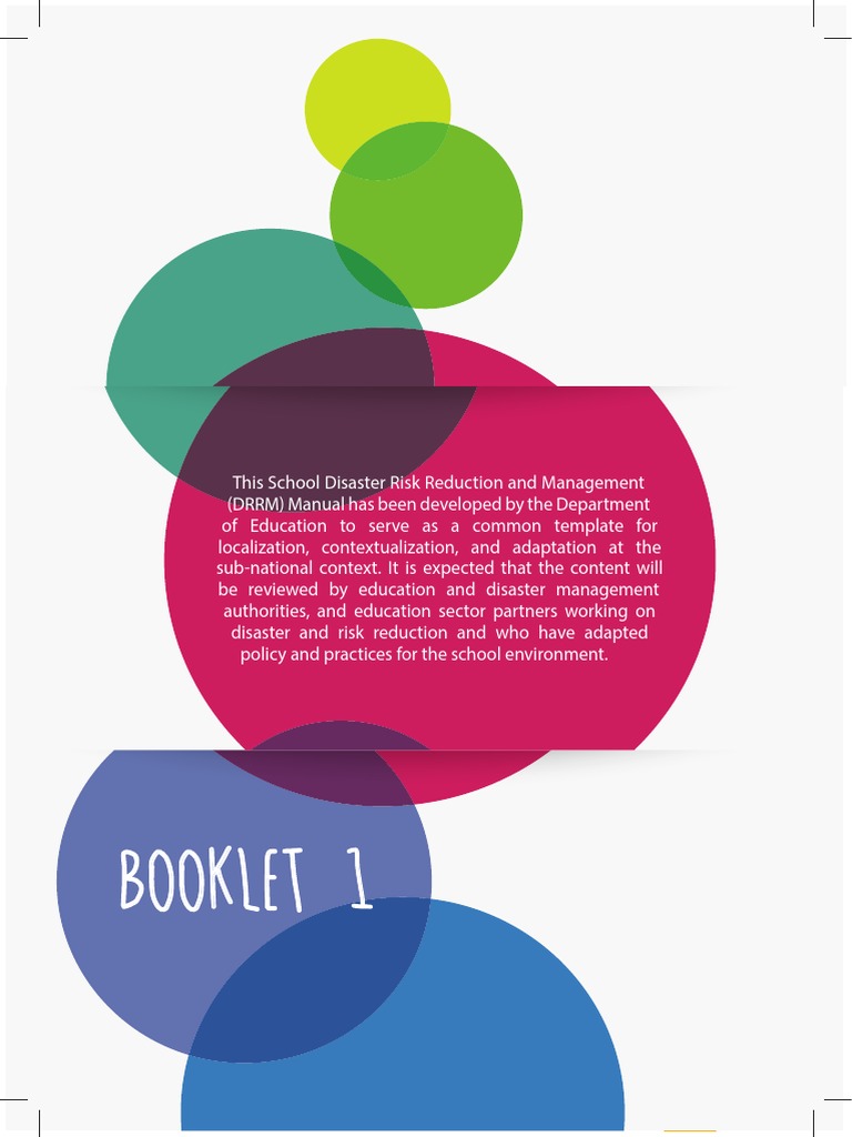SDRRM Manual 1 After Cover | PDF | Emergency Management | Disaster Risk ...
