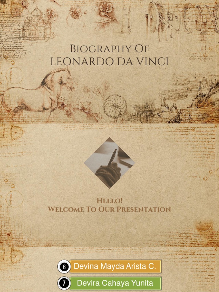 Biography of Leonardo Da Vinci, the Renowned Polymath Artist and ...