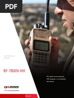RF 7850m Wideband Radio Family Brochure | PDF | Wi Fi | Radio
