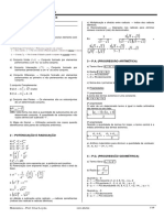 Formulário Completo de Matemática | PDF | Determinante | Logaritmo