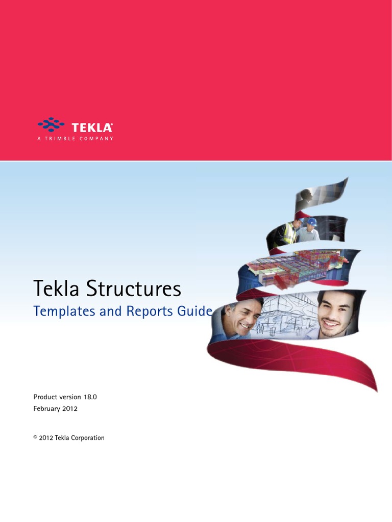 Tekla Structures: Templates and Reports Guide | PDF | File Format ...