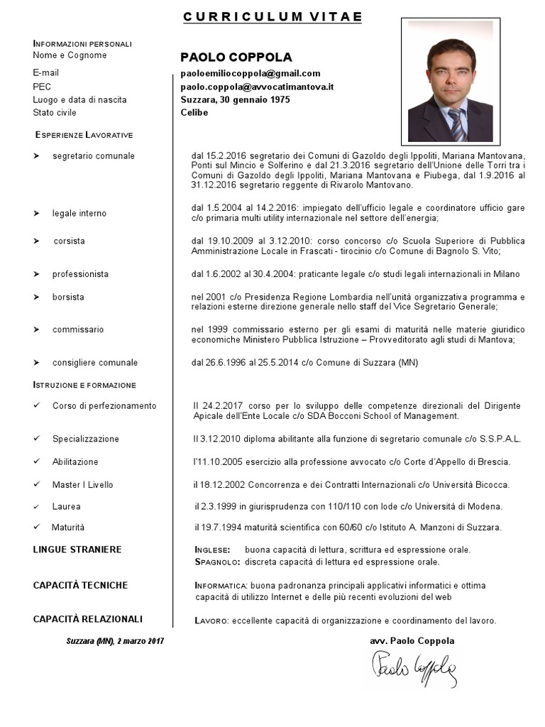 CV Paolo | PDF