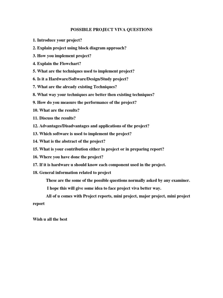 Possible Project Viva Questions | PDF | Databases | Information Science