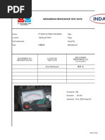Grounding Test Form | PDF | Electrical Engineering | Electricity
