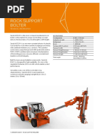Dev Drill Rig - Sandvik Dd421-Specification-Sheet-English | PDF | Truck ...