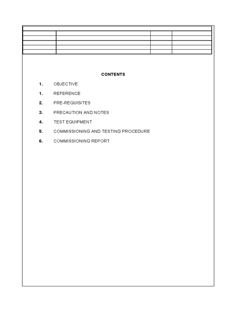 Switch Gear Commissioning Checklist | PDF | Relay | Insulator (Electricity)