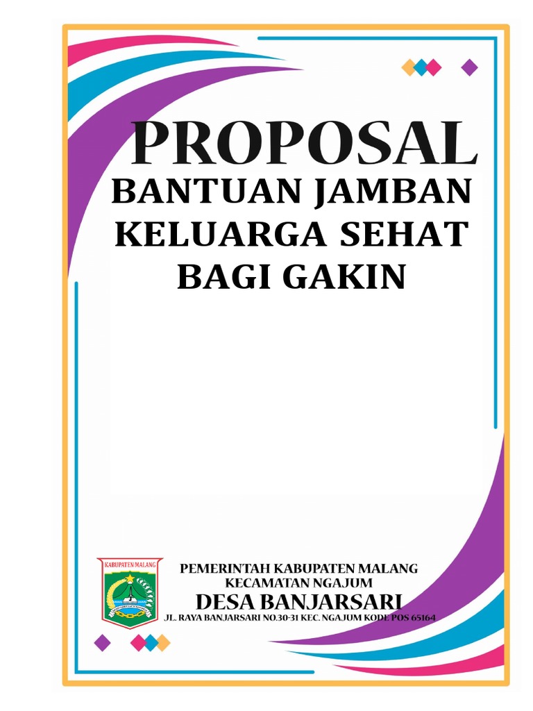 Proposal Jamban Sehat | PDF