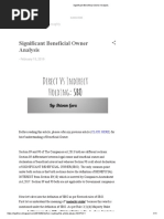 SSM Guidelines on Beneficial Ownership | PDF | Partnership | Ownership