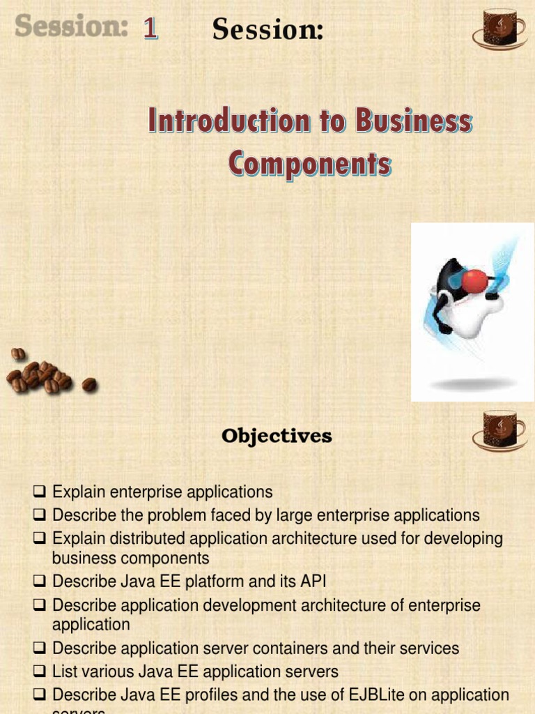 Session 01 | PDF | Enterprise Java Beans | Java Platform
