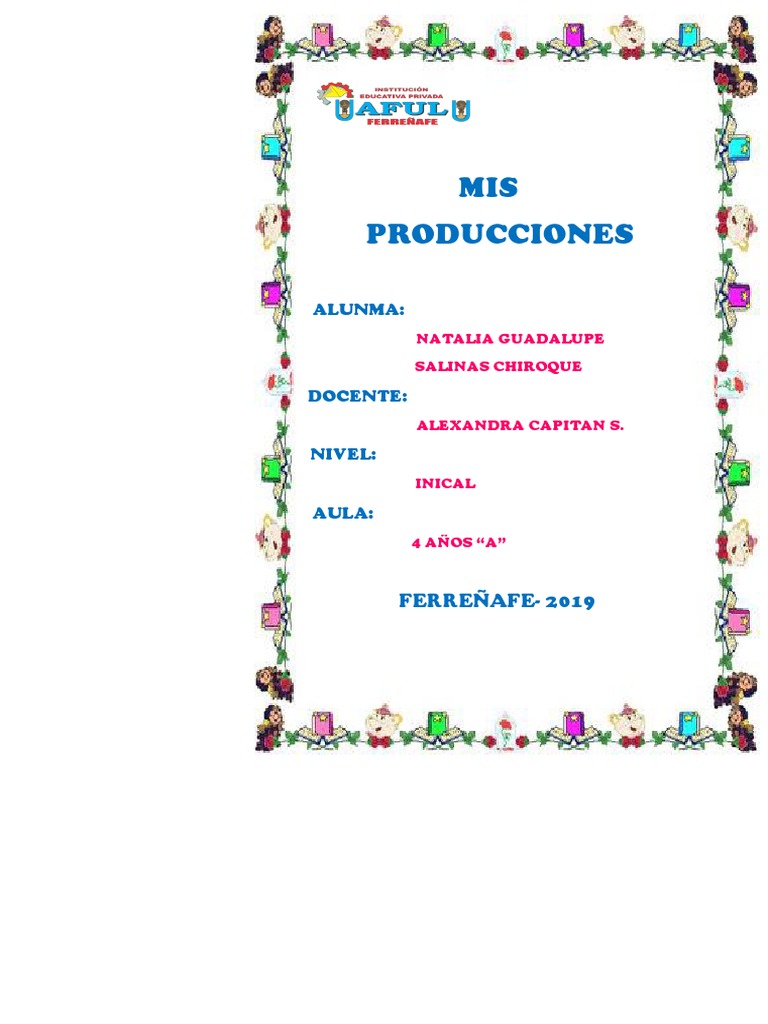 Mis Producciones | PDF