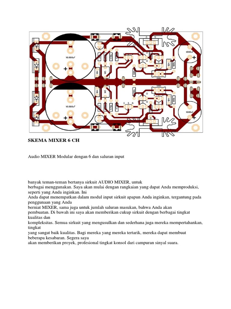 Skema Mixer 6 CH | PDF