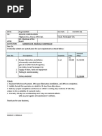 Material Handover Letter | PDF
