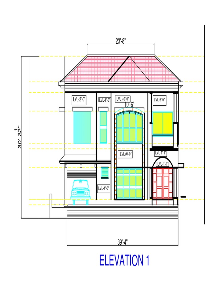 House Elevation 1 and 2 | PDF