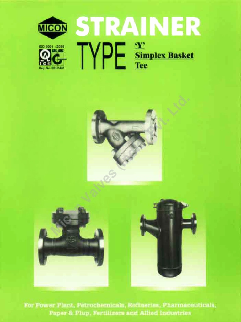 Micon Valves (India) Pvt. LTD | PDF