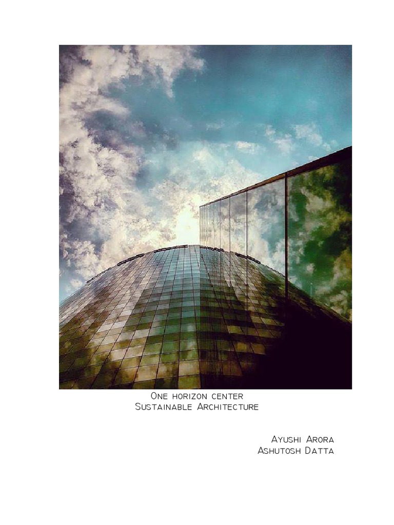 One Horizon Center | PDF | Leadership In Energy And Environmental ...