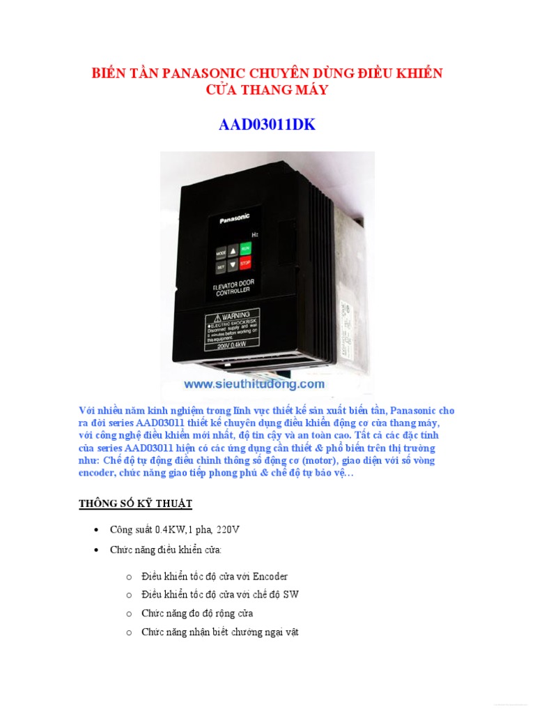 AAD03011DK Panasonic PDF | PDF