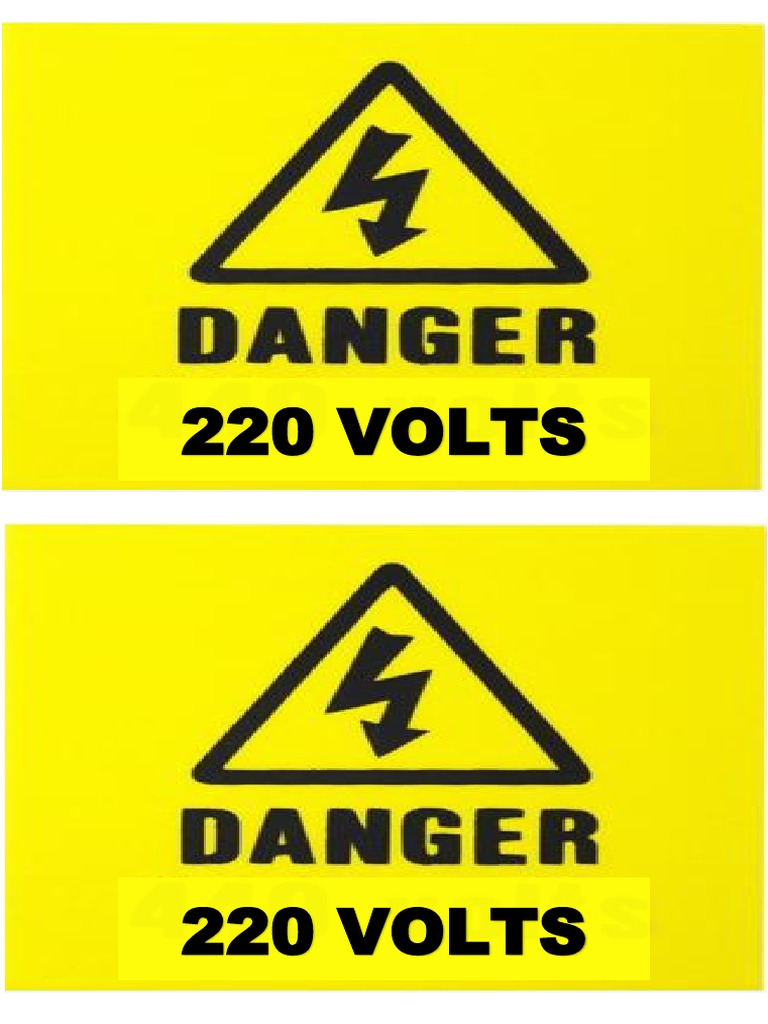 220 Volts | PDF